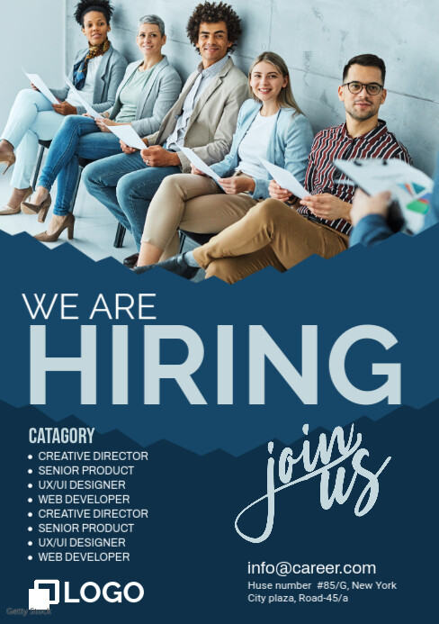 We are hiring Flyer ( Template | PosterMyWall