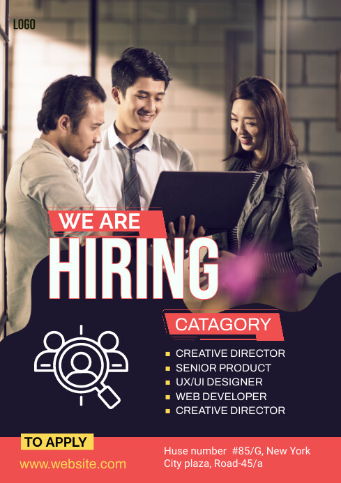 We are hiring Flyer Template | PosterMyWall