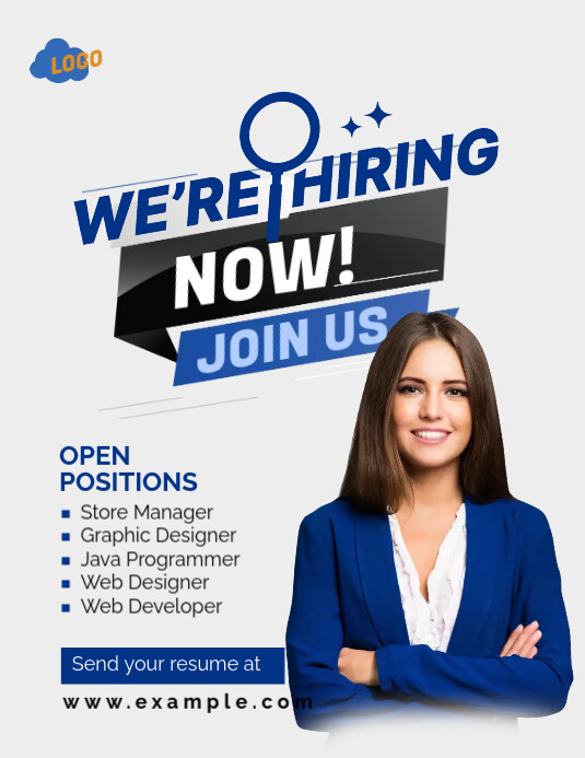 We Are Hiring Flyer Template | PosterMyWall