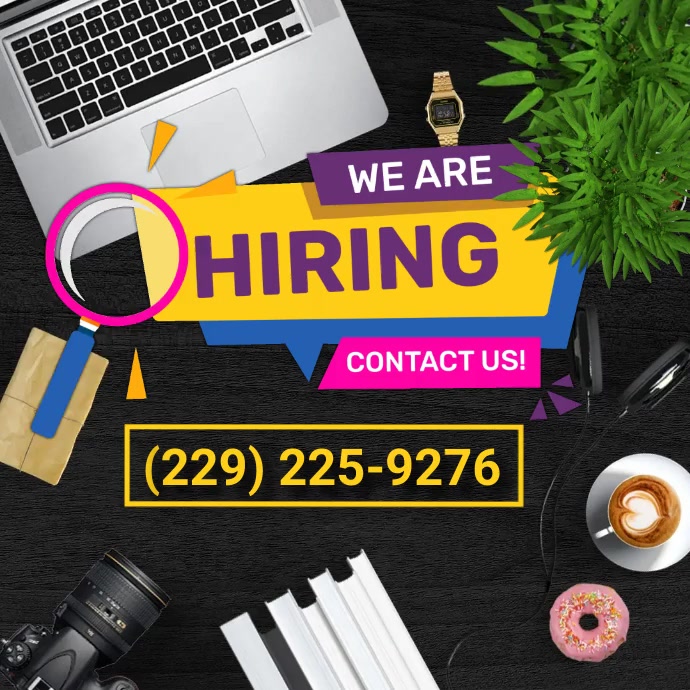 We Are Hiring Instagram Post Template | PosterMyWall