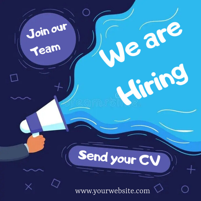 We are hiring Instagram post template | PosterMyWall