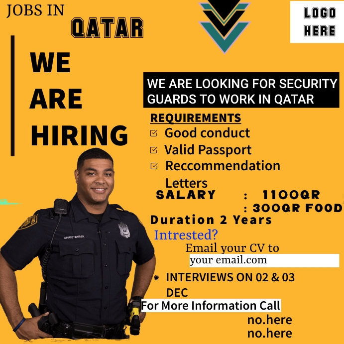 We Are Hiring Job Application Template | PosterMyWall