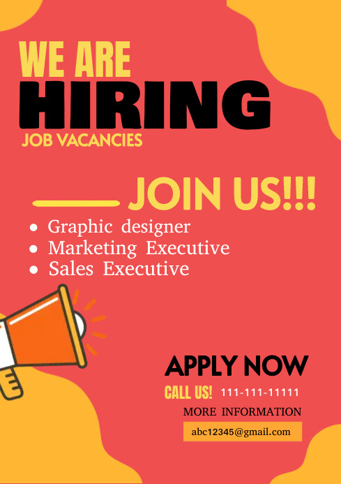 we are hiring job offers packegs exelent one Template | PosterMyWall