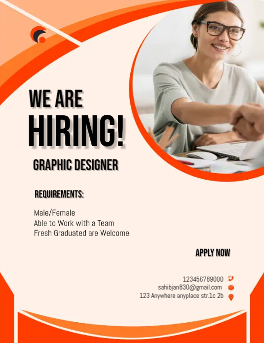 We are hiring job templates | PosterMyWall