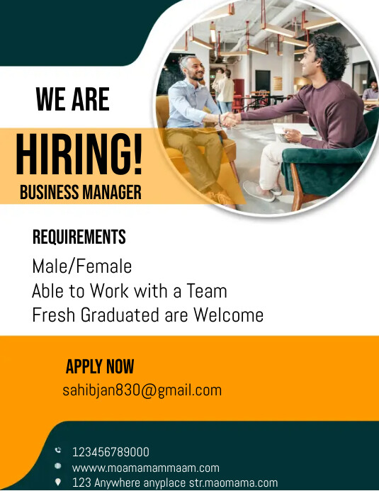 We are hiring job templates | PosterMyWall