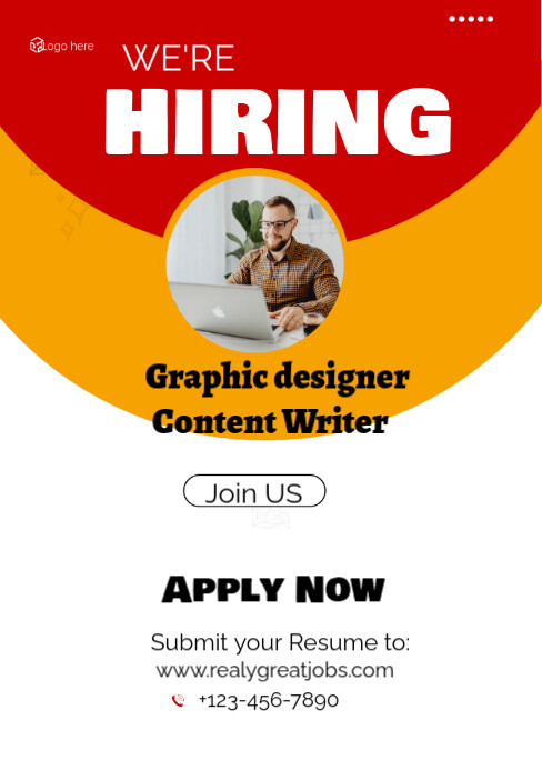 We are hiring new jobs position new flyers Template | PosterMyWall