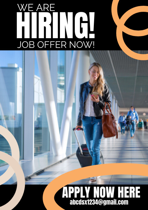 we are hiring new post111111222 latest abc Template | PosterMyWall