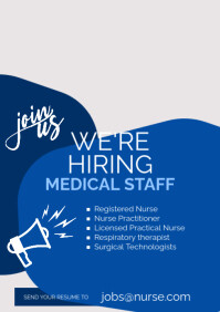 We are Hiring Nurses Template | PosterMyWall
