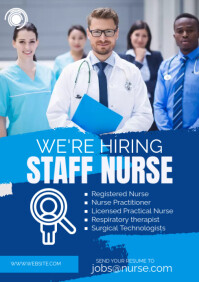 We are Hiring Nurses Template | PosterMyWall