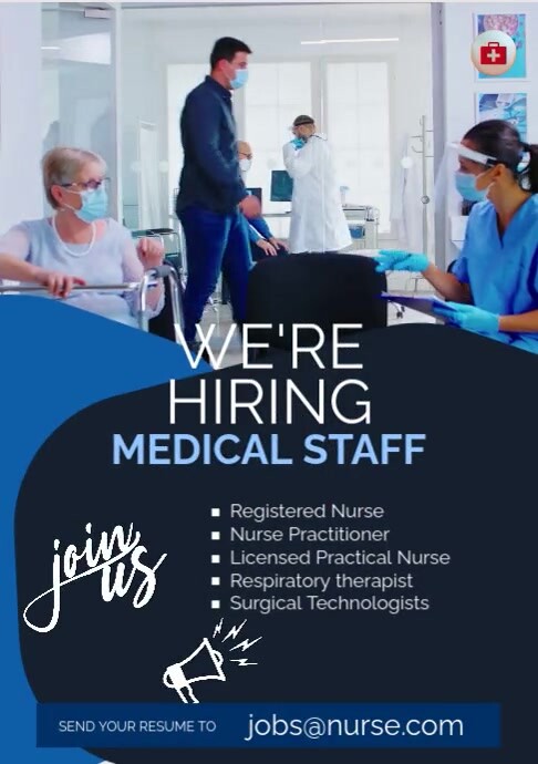 Copy of We are Hiring Nurses Template | PosterMyWall