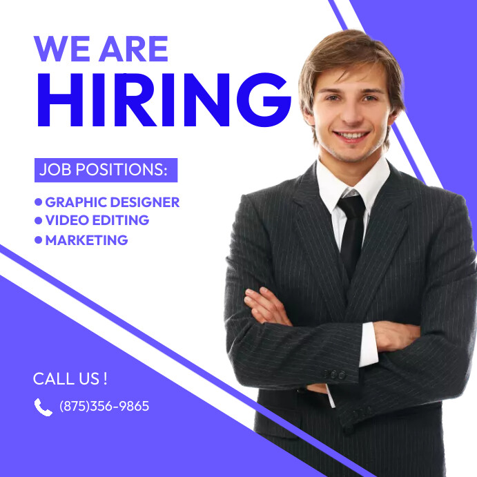 We Are Hiring Offer Template | PosterMyWall
