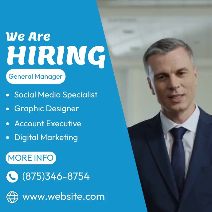 We Are Hiring Offer Template | PosterMyWall