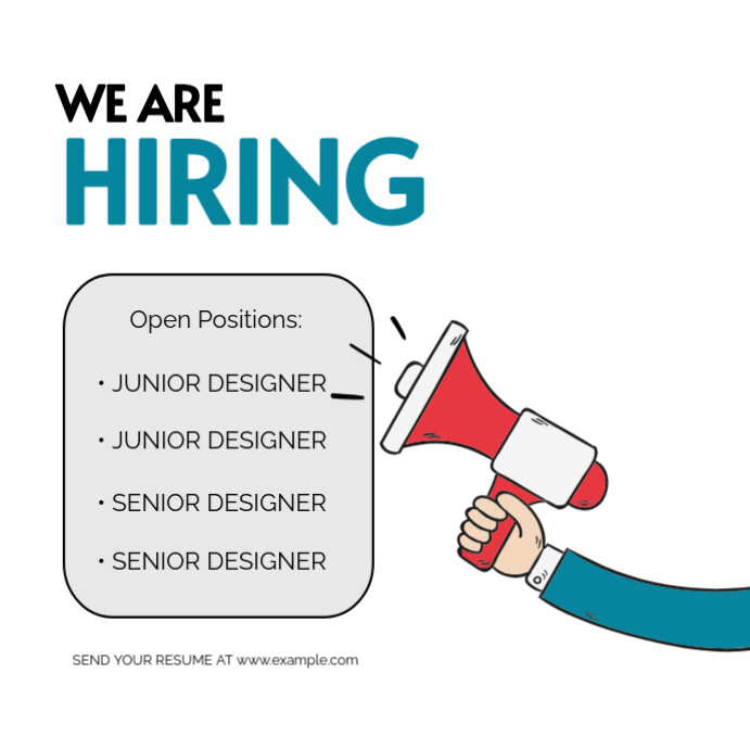We are hiring Post design for Instagram Templat | PosterMyWall