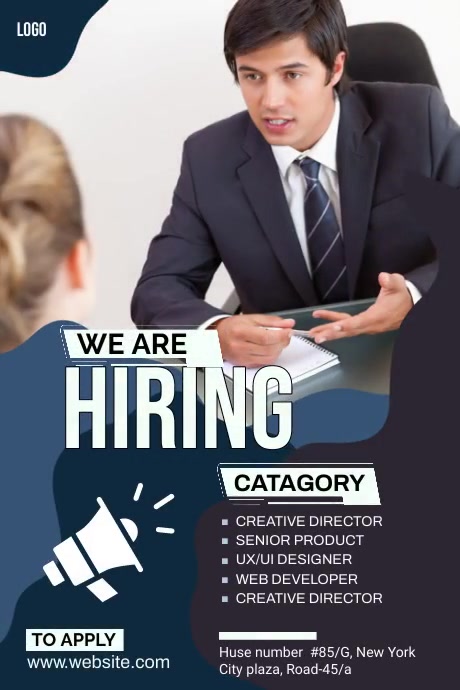 We are hiring Poster Template | PosterMyWall