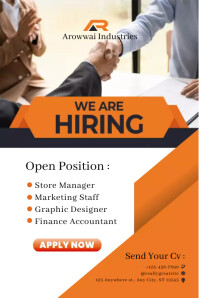 job poster Template | PosterMyWall