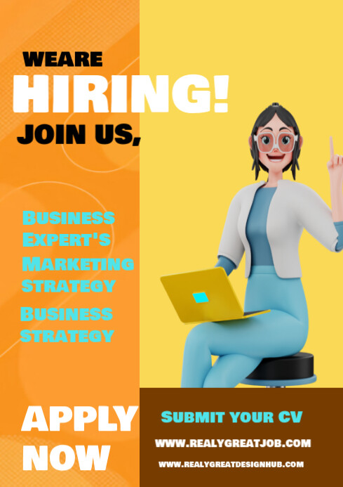 We are hiring posts job flyers 20025 Template | PosterMyWall