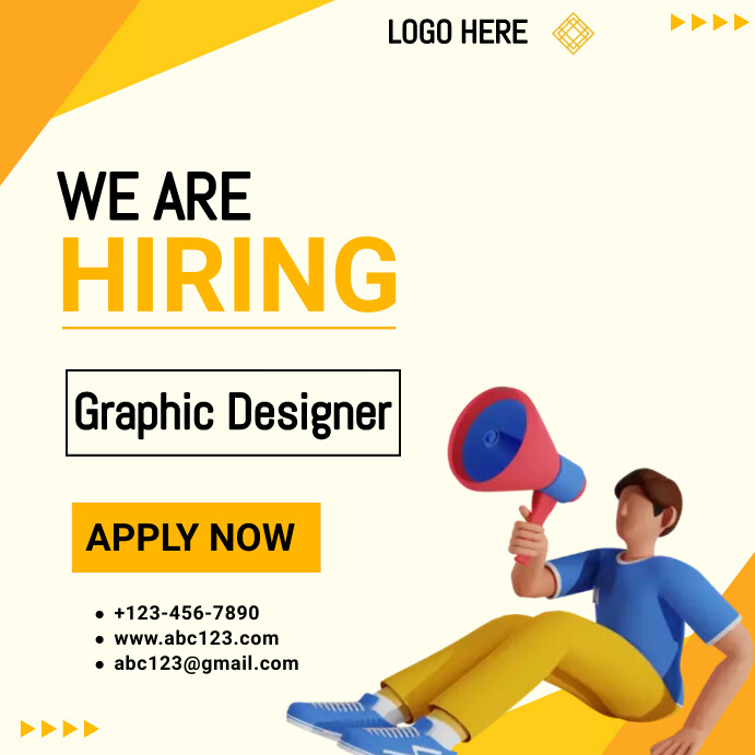 we are hiring template | PosterMyWall