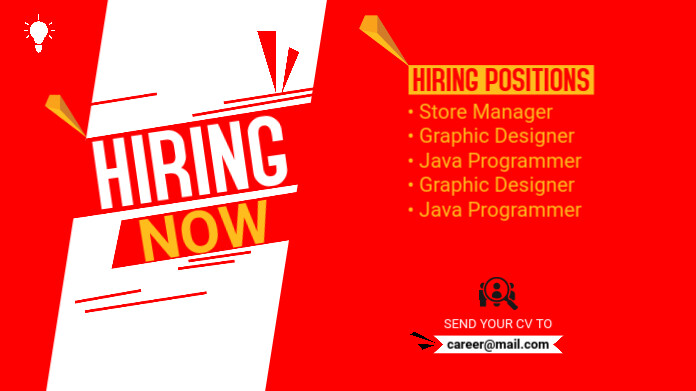 Copy of We Are Hiring Twitter Post | PosterMyWall