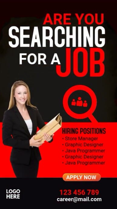 We Are Hiring WhatsApp Status Template | PosterMyWall