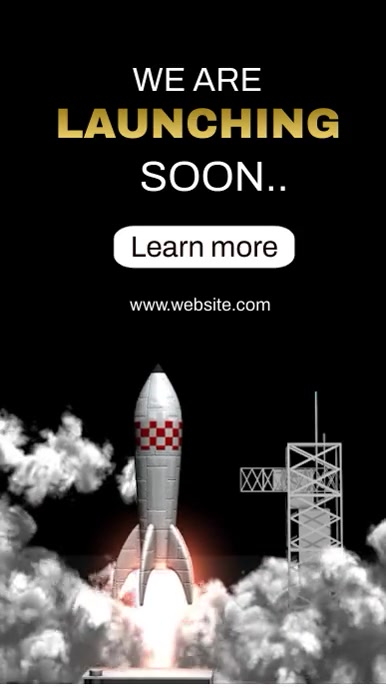 Copy of we are launching soon | PosterMyWall