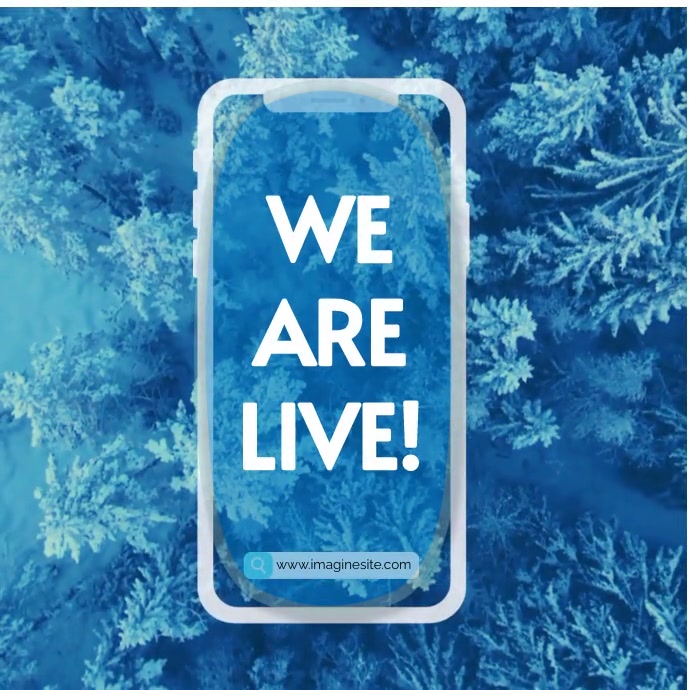 We are live template animation | PosterMyWall