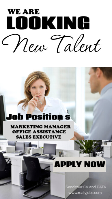 we are looking new talented persons now come to join here Template ...