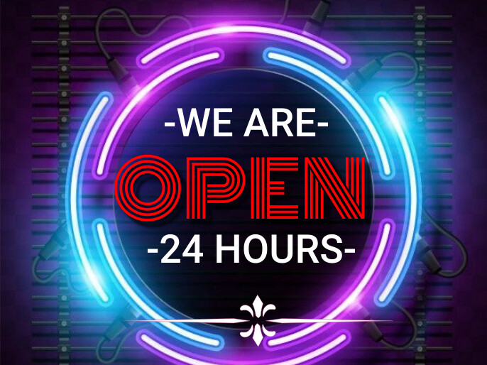 we are open, yard sign Template | PosterMyWall