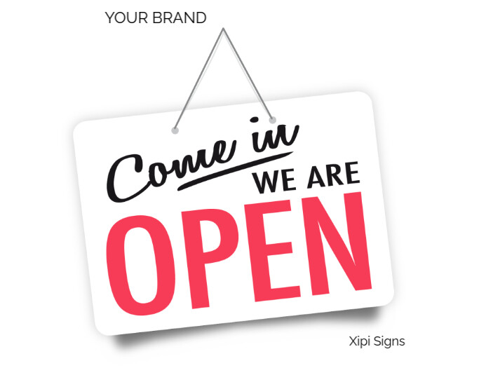 we are open Template | PosterMyWall