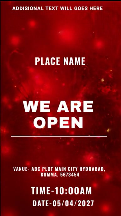 we are open Template | PosterMyWall