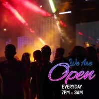 We Are Open Notice Template | PosterMyWall