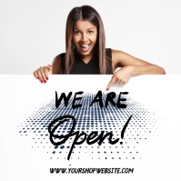 we are open Template | PosterMyWall
