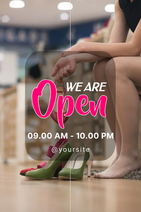 we are open Template | PosterMyWall