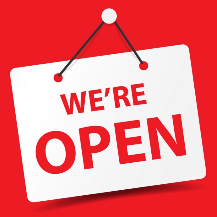 we are open Template | PosterMyWall