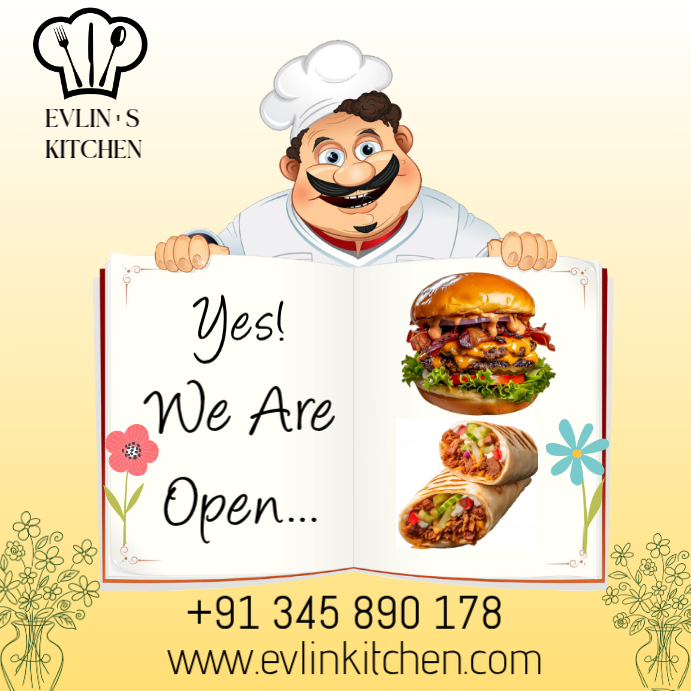 We are open flyer Template | PosterMyWall