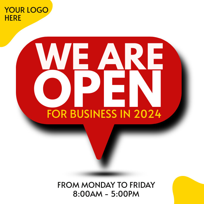 We are open flyer Template | PosterMyWall