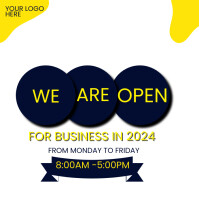 We are open flyer Template | PosterMyWall