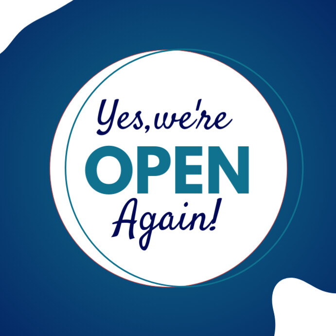 we are open flyer template | PosterMyWall