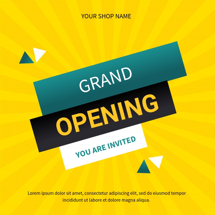 We are open flyers Template | PosterMyWall