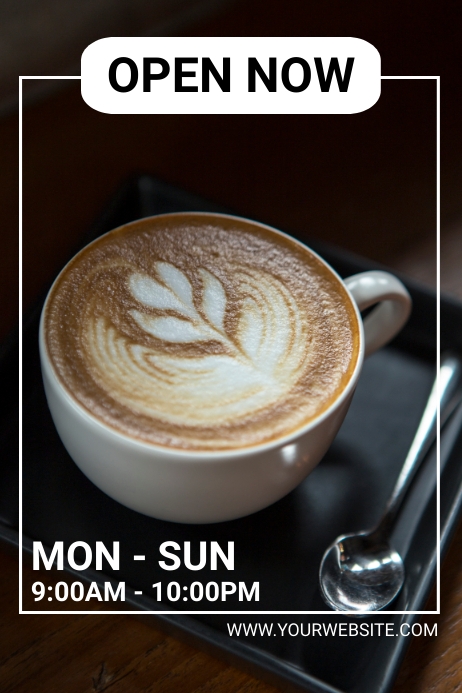 Copy of We Are Open Notice | PosterMyWall