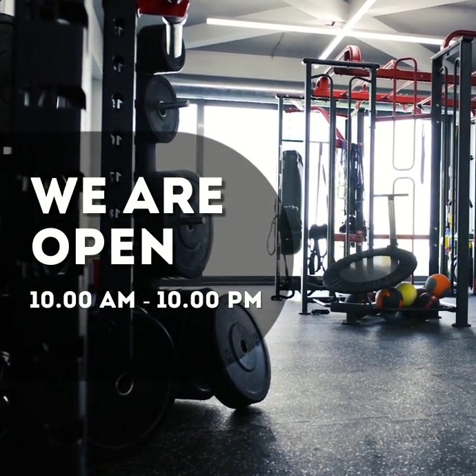we are open notice Template | PosterMyWall