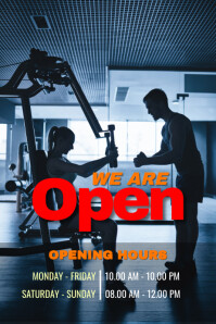 we are open notice Template | PosterMyWall