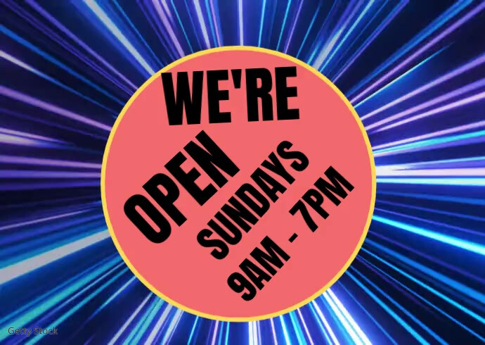 we are open now Template | PosterMyWall