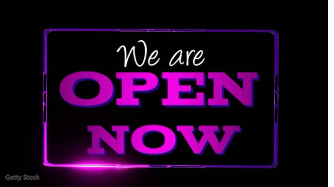 We are open now Template | PosterMyWall