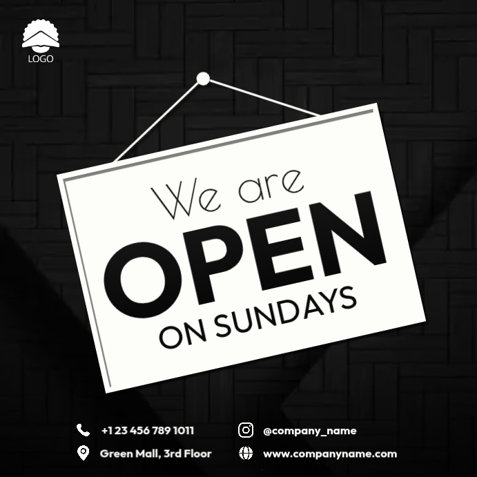 We are open signage Template | PosterMyWall