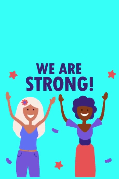 We are strong Template | PosterMyWall