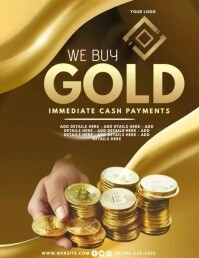 we buy gold flyer and jewelry pawn Template | PosterMyWall