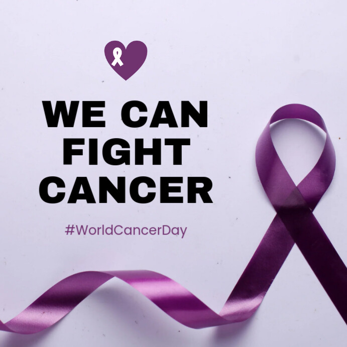 Copy of We Can Fight Cancer | PosterMyWall