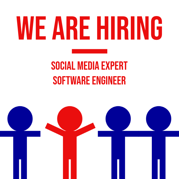 We Crew Hiring Post Template | PosterMyWall