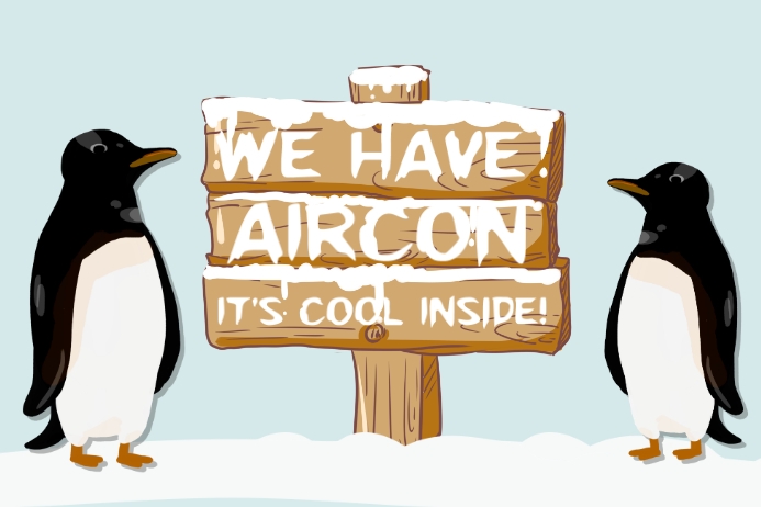 We Have Aircon Poster Template | PosterMyWall