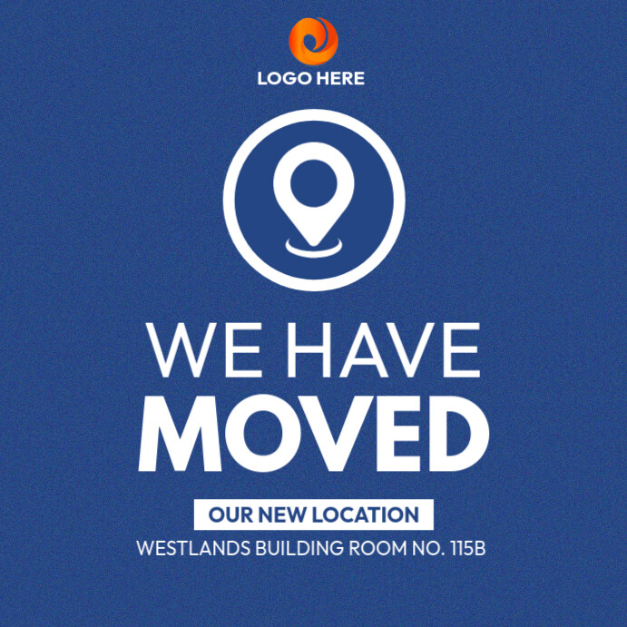 We have moved notice signage Template | PosterMyWall